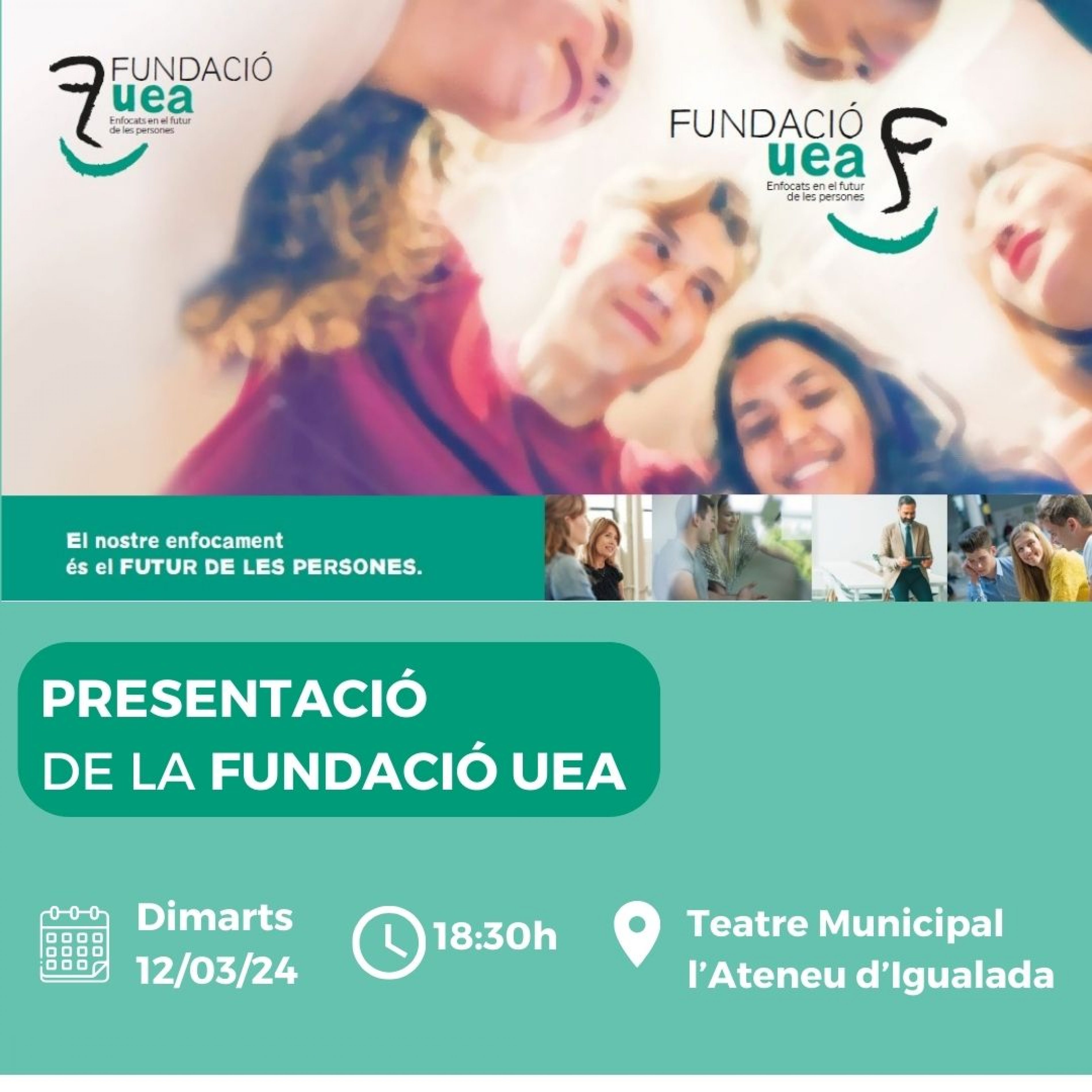 La presentació de la Fundació UEA posarà el focus en les persones i el ...